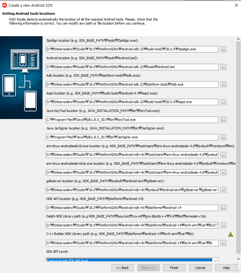 Delphi Multi-Device App Configuration