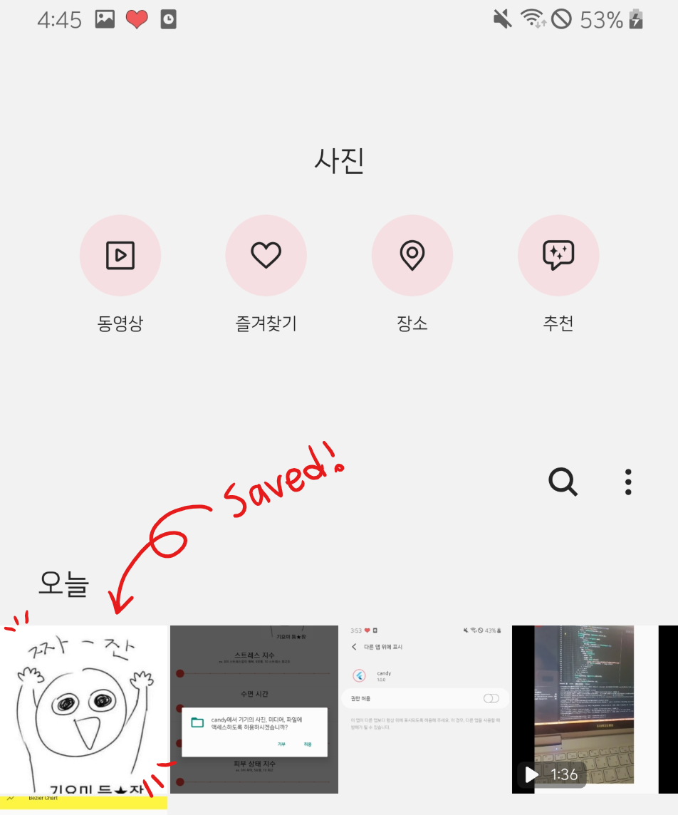 [flutter] Saves Images To Gallery 갤러리 이미지 저장 Gallery Saver Plugin Example