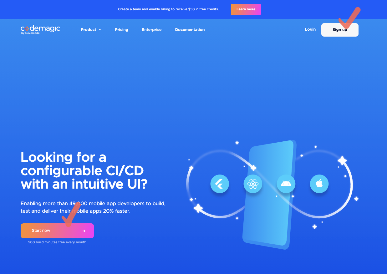 flutter CI/CD codemagic 시작하기