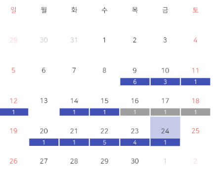 [flutter] table_calendar builders example