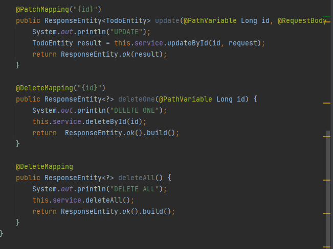 Spring Boot TodoList(Api Server) 만들기