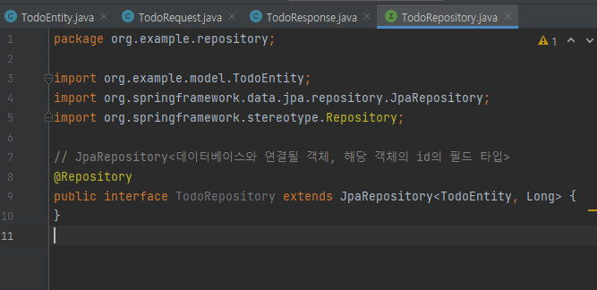Spring Boot TodoList(Api Server) 만들기
