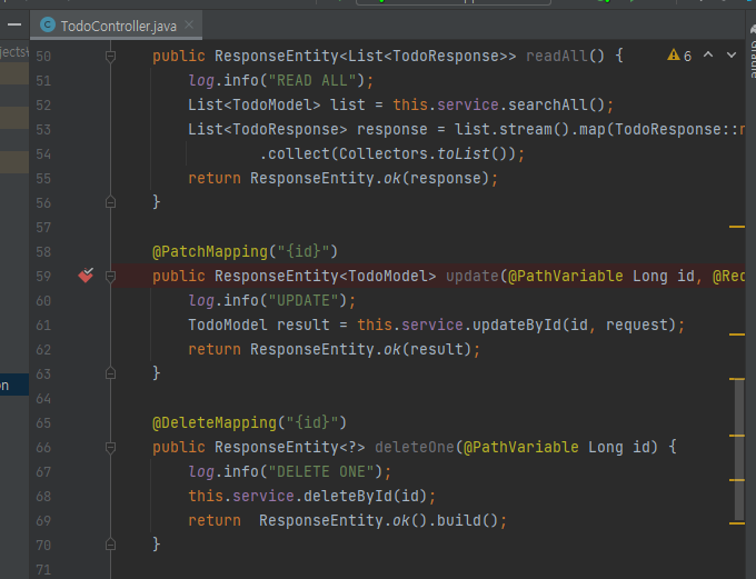 Spring Boot TodoList(Api Server) 만들기