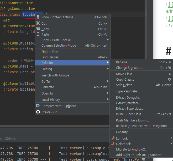 Spring Boot TodoList(Api Server) 만들기