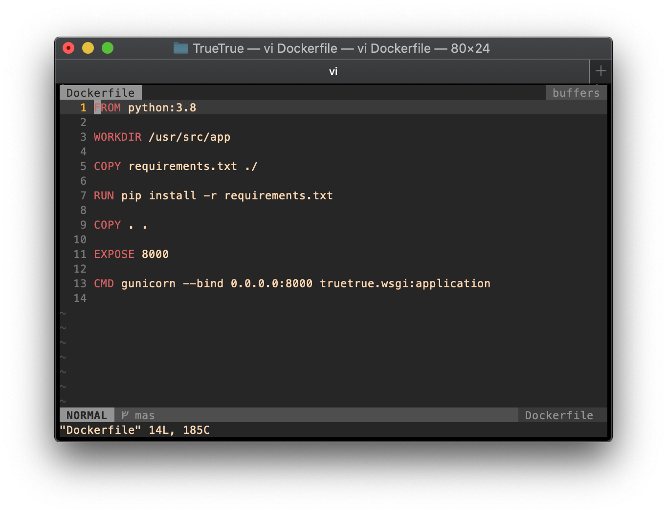 Docker Command & Docker File