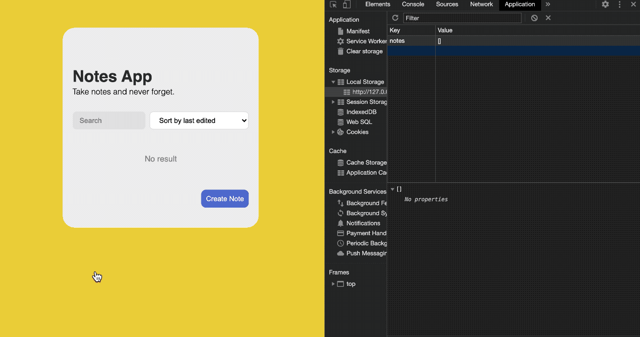 [Javascript Toy Project] Notes App 노트앱 만들기 토이프로젝트