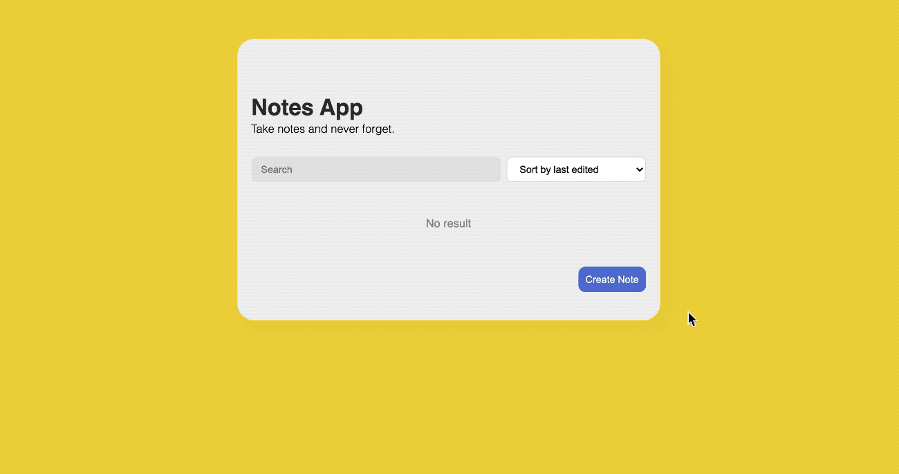 [Javascript Toy Project] Notes App 노트앱 만들기 토이프로젝트