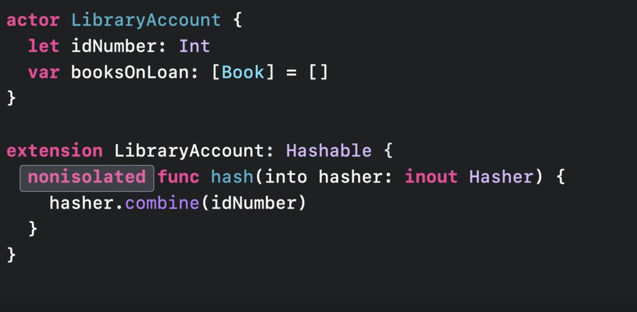 WWDC) Protect mutable state with Swift Actors