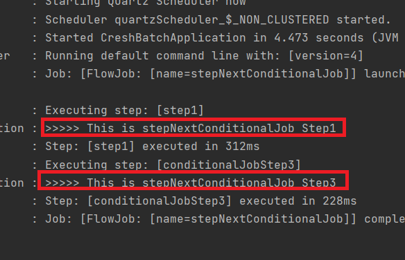 Spring Batch Job Flow