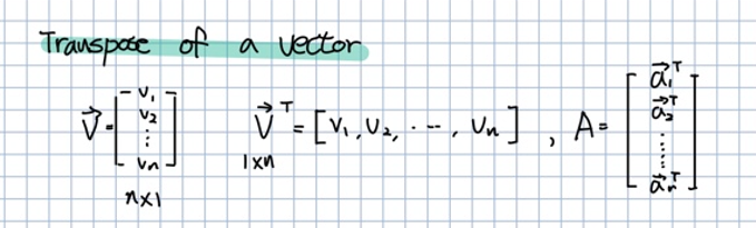 [Shorts 선형대수학] Transpose of a matrix