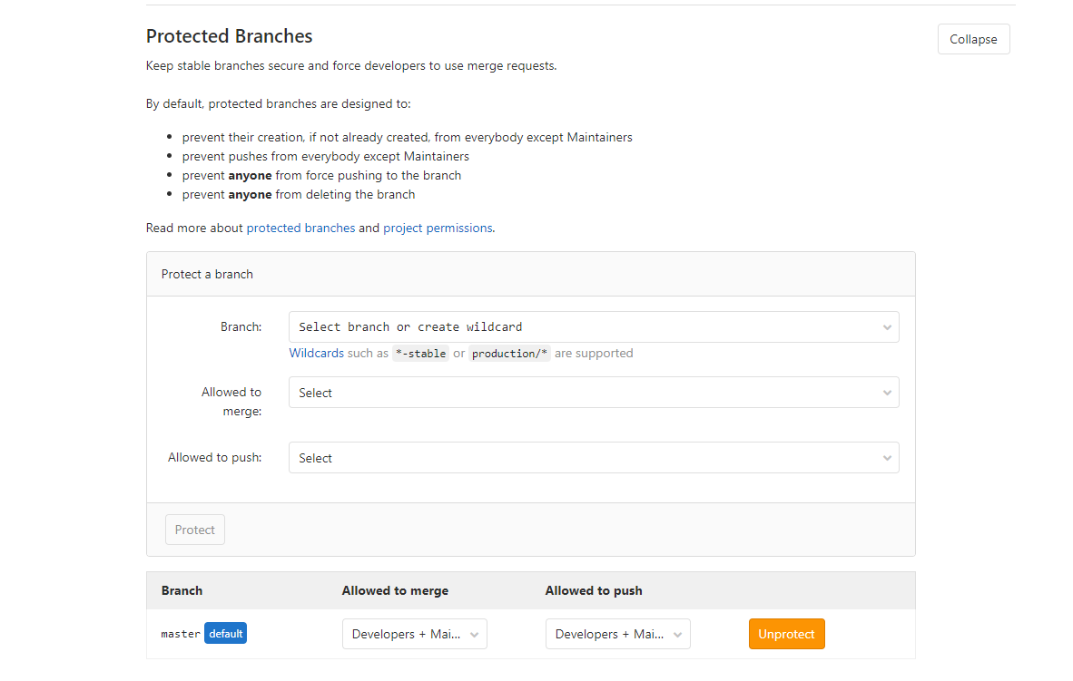 Gitlab Failed To Push Some Refs 에러
