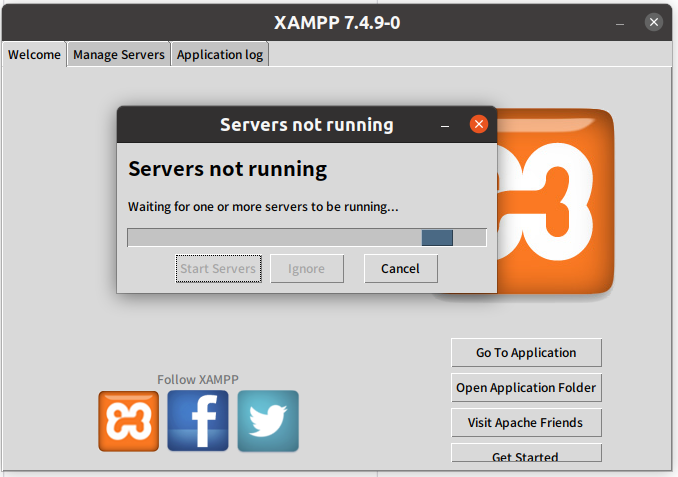 [우분투 XAMPP-1] 설치, 오류 해결, php, mySQL 연동 여부 확인, Hello World!