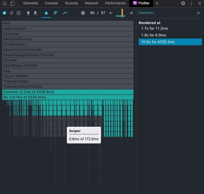 react-virtualized 를 활용한 렌더링 성능 최적화