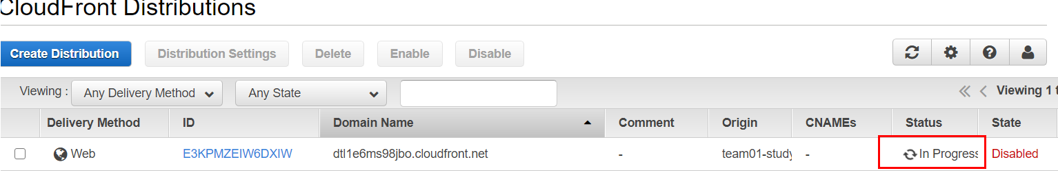 Aws Cloudfront를 사용한 프론트엔드 배포2 Cli 방법
