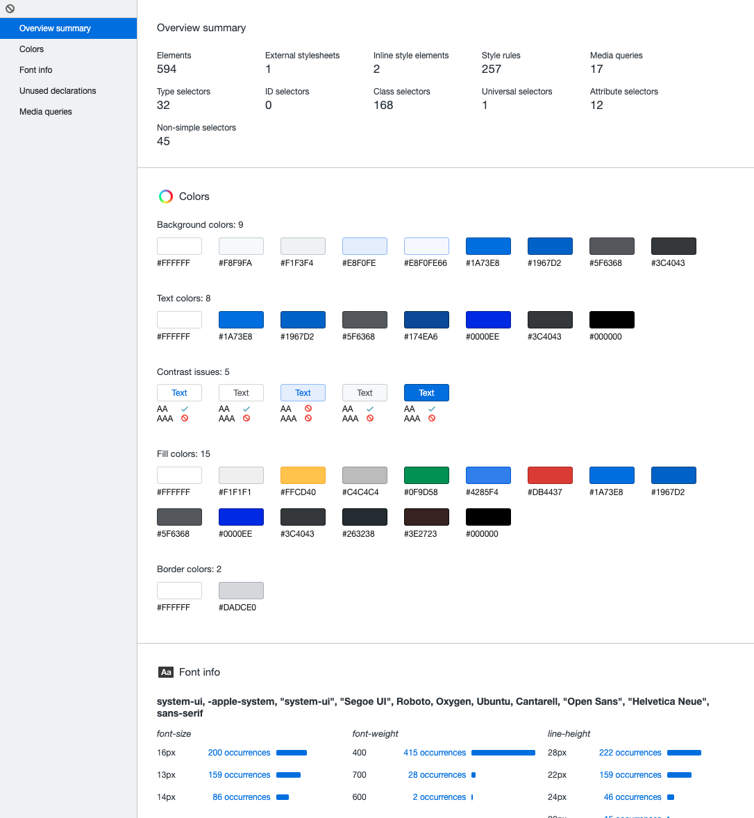 Chrome Devtools - Elements