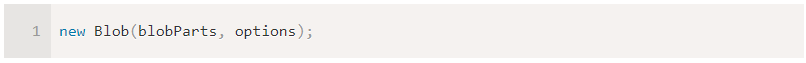 💧 Blob (Binary Large OBject)