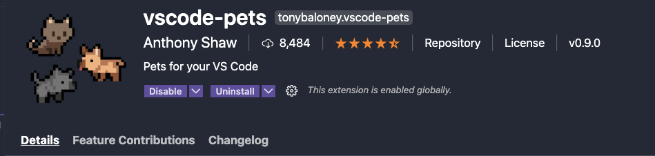VS code에서 떼껄룩과 공놀이하기