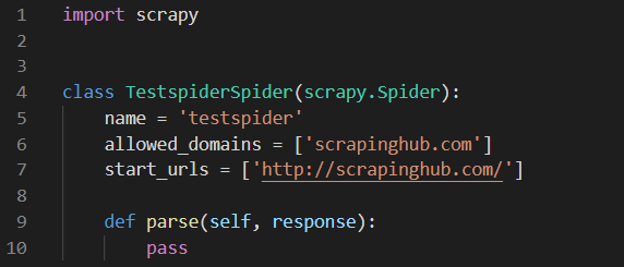 Scrapy - 설치 및 실행