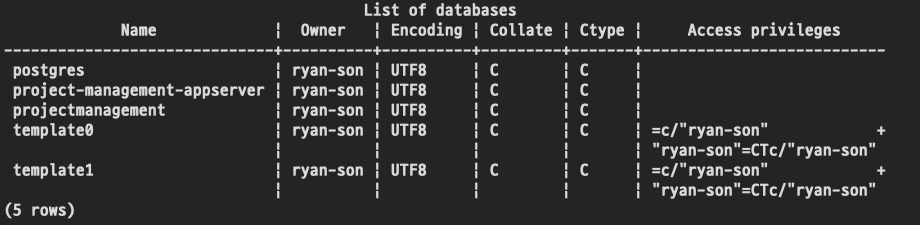 [Vapor/Swift] Local에서 PostgreSQL DB 구성하기