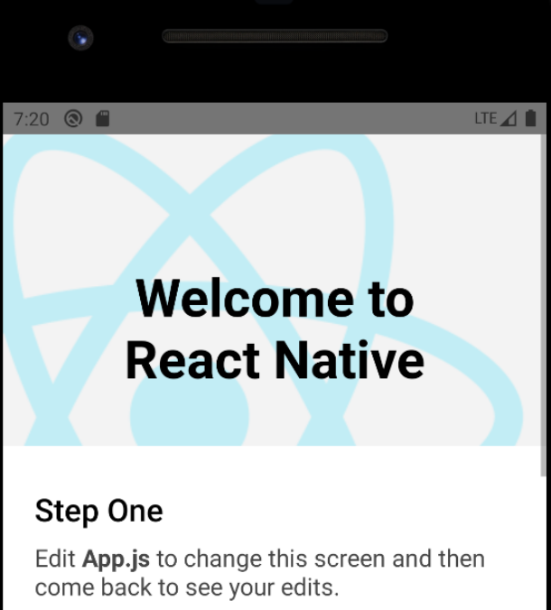 [React Native] npx로 생성한 프로젝트 Android Emulator에서 열기