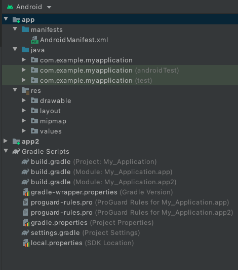 🟢 Android Studio - Android 프로젝트 구조