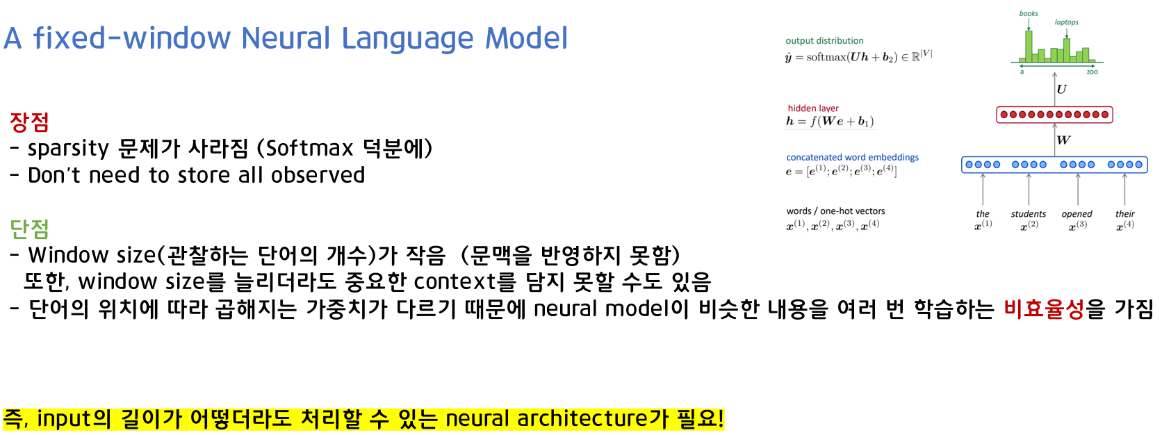 [CS224n] Lecture 6 - Language Models and Recurrent Neural Network