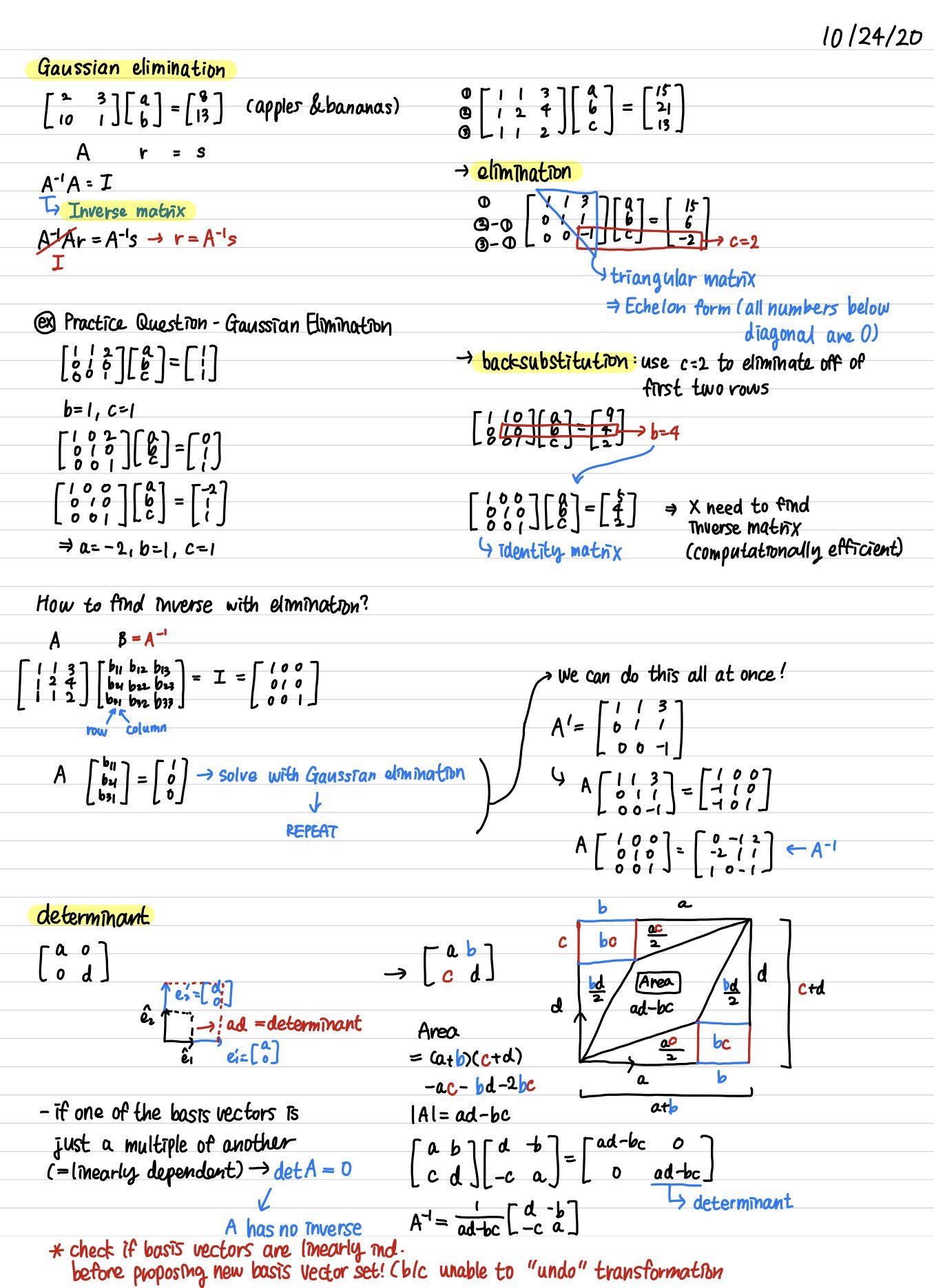 Linear Algebra - 3주차