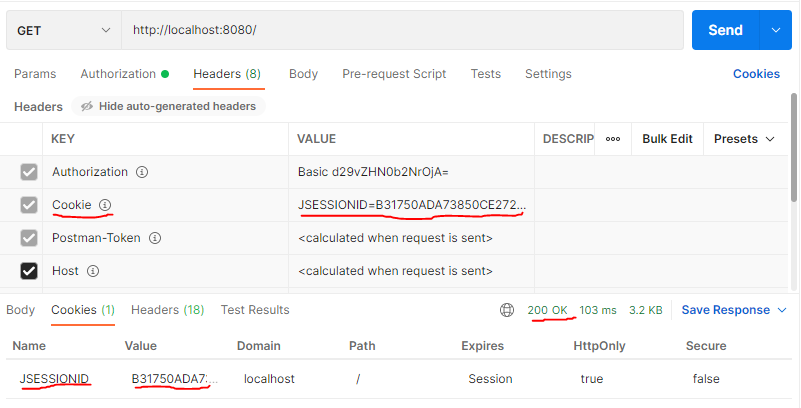 Postman을 통한 Spring Security 작동 방식 살펴보기