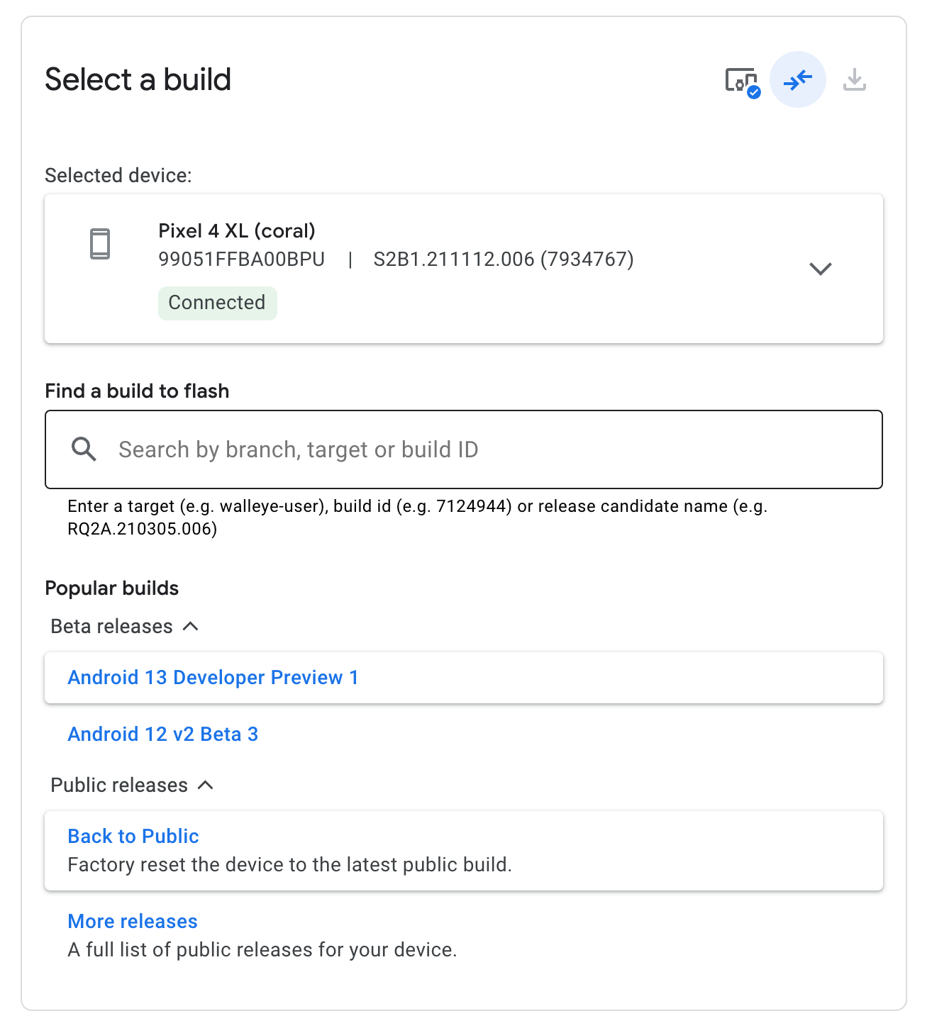 Android Flash Tool 사용법 (feat. Android 13)