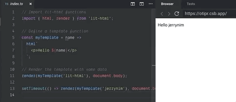 Lit-html 어떠세요??