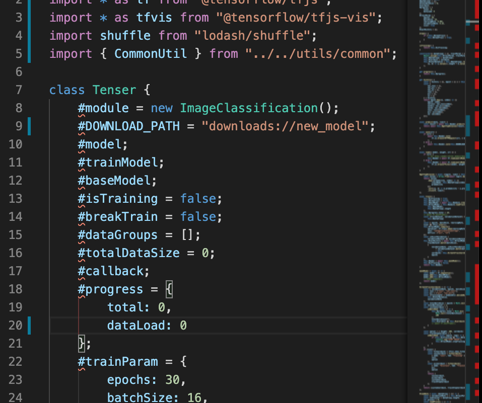 VSCode Typescript 환경에서 # 키워드 사용하기 (MacOS 2020 2월 기준)